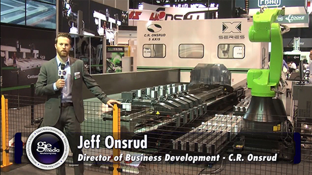 IMTS 2016 Booth Tour: C.R. Onsrud [VIDEO] - Today's Medical Developments