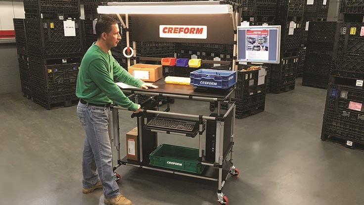 Creform mobile inspection workstation - Today's Medical Developments