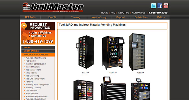 CribMaster’s ProStock industrial vending solution - Today's Medical ...