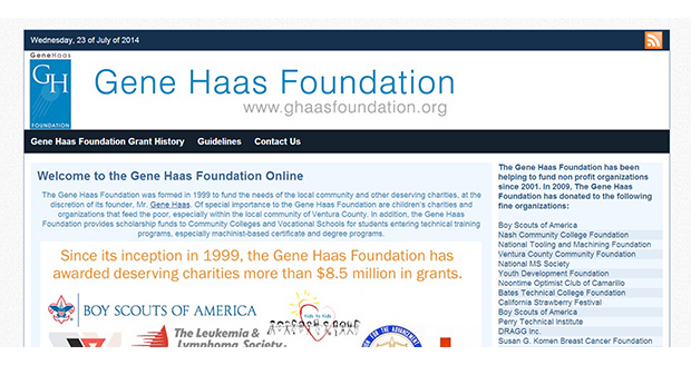 $1.5 million grant for new Gene Haas Training Center - Today's Medical ...