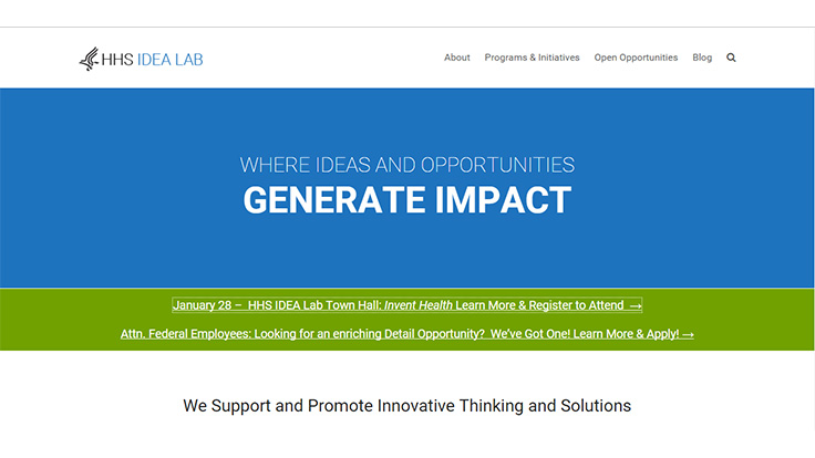 HHS IDEA Lab Town Hall: Invent Health - Today's Medical Developments