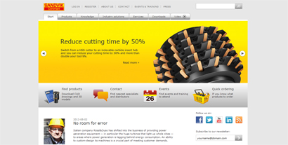 Sandvik Coromant's New Website - Today's Medical Developments