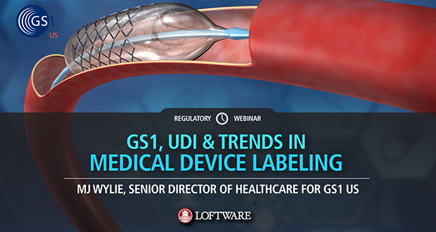 Med device webinar on GS1, UDI, labeling guidelines - Today's Medical ...