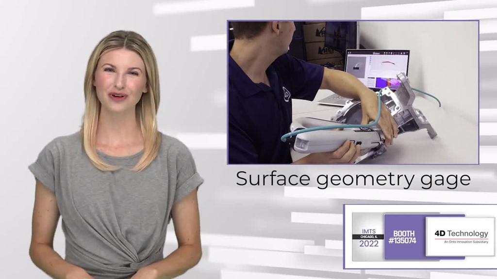 4D Technology's 4D InSpec measurement gauge at IMTS - Today's Medical ...